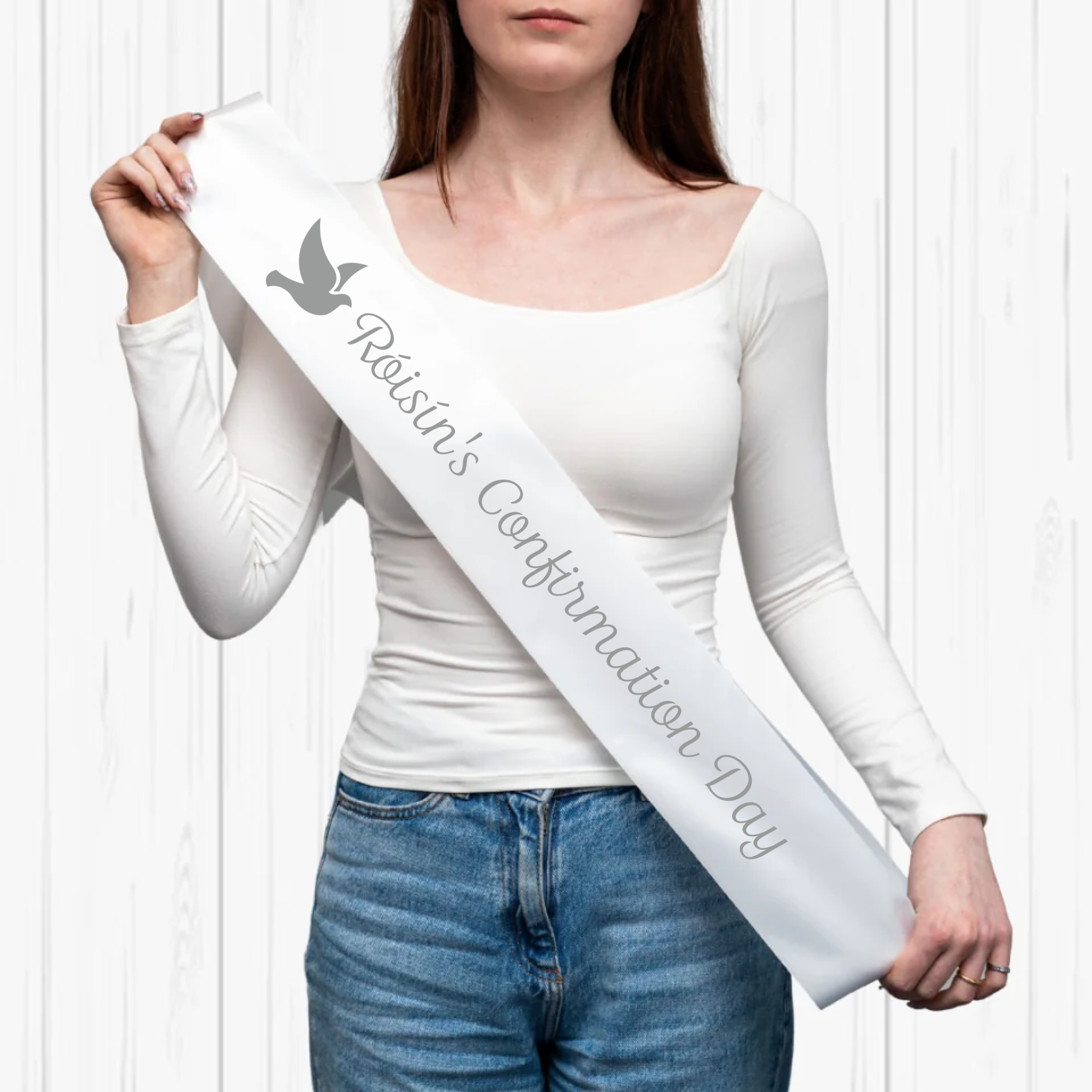Confirmation Sash | Personalised Confirmation Day Sash | Confirmation ...