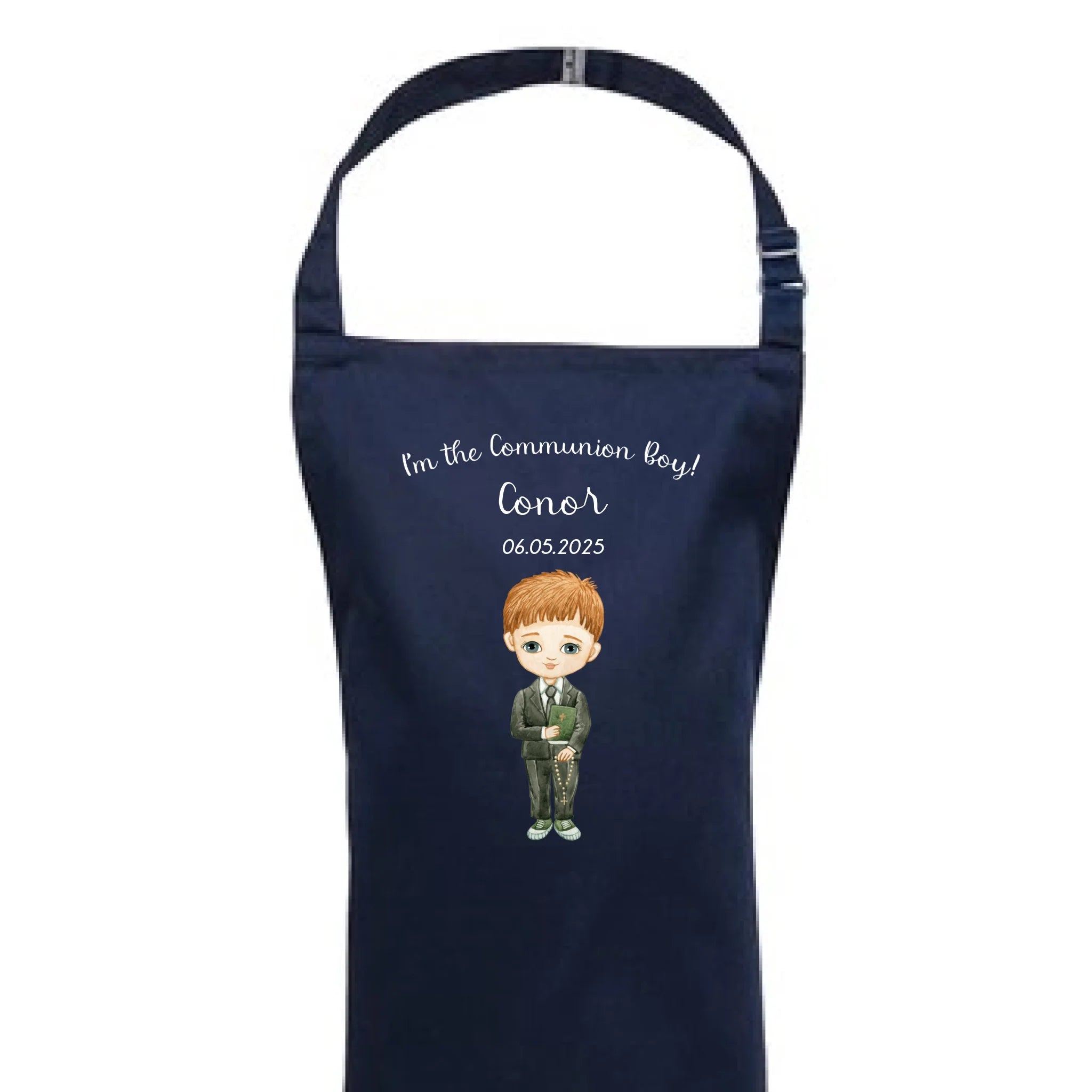 Personalised First Holy Communion Apron for Boys | Personalised First ...
