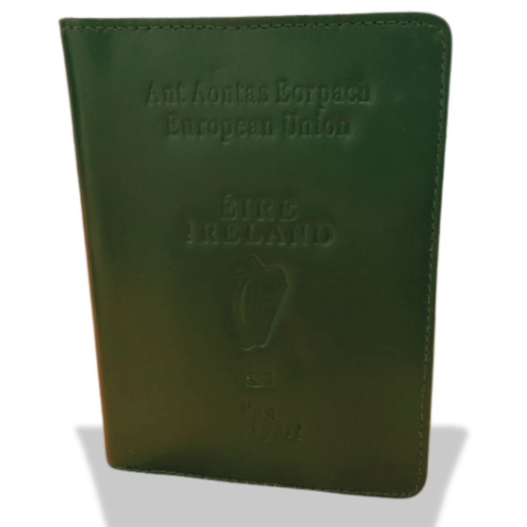 Personalised Irish Passport Holder - Top Unisex Gift 2024 - Forest Gre ...