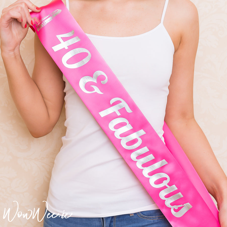 Personalised Sashes | Personalised Birthday Sashes | Personalised ...